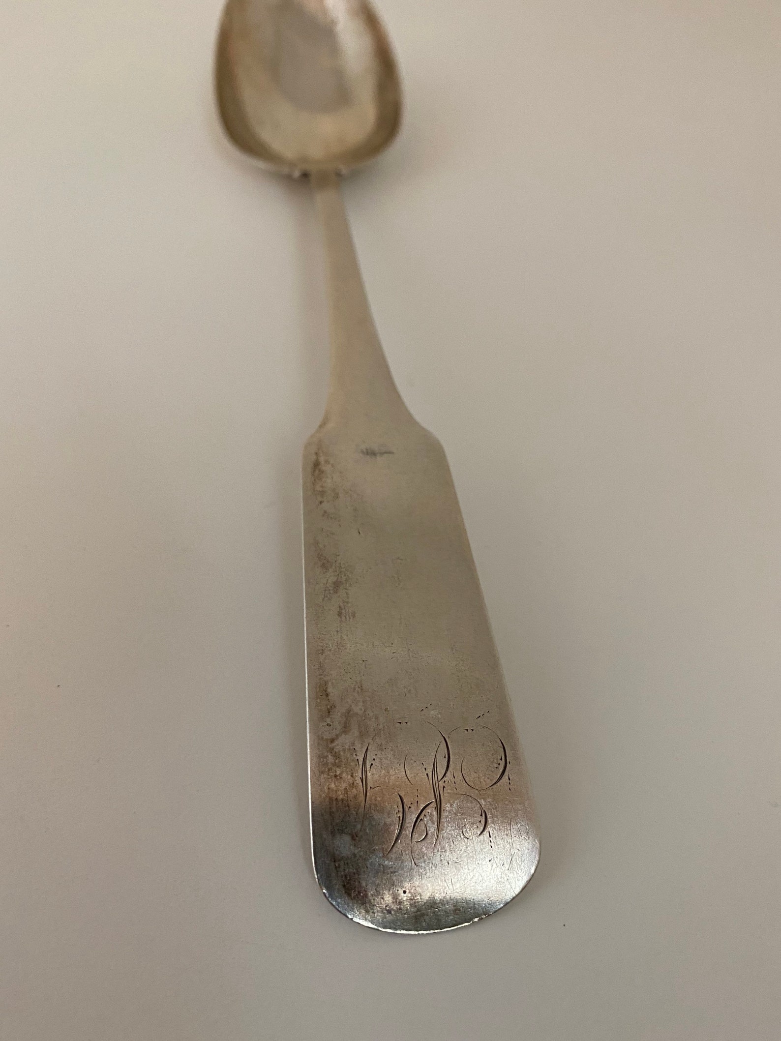 1790-1820 William Mannerback Coin Silver Tablespoon Reading - Etsy