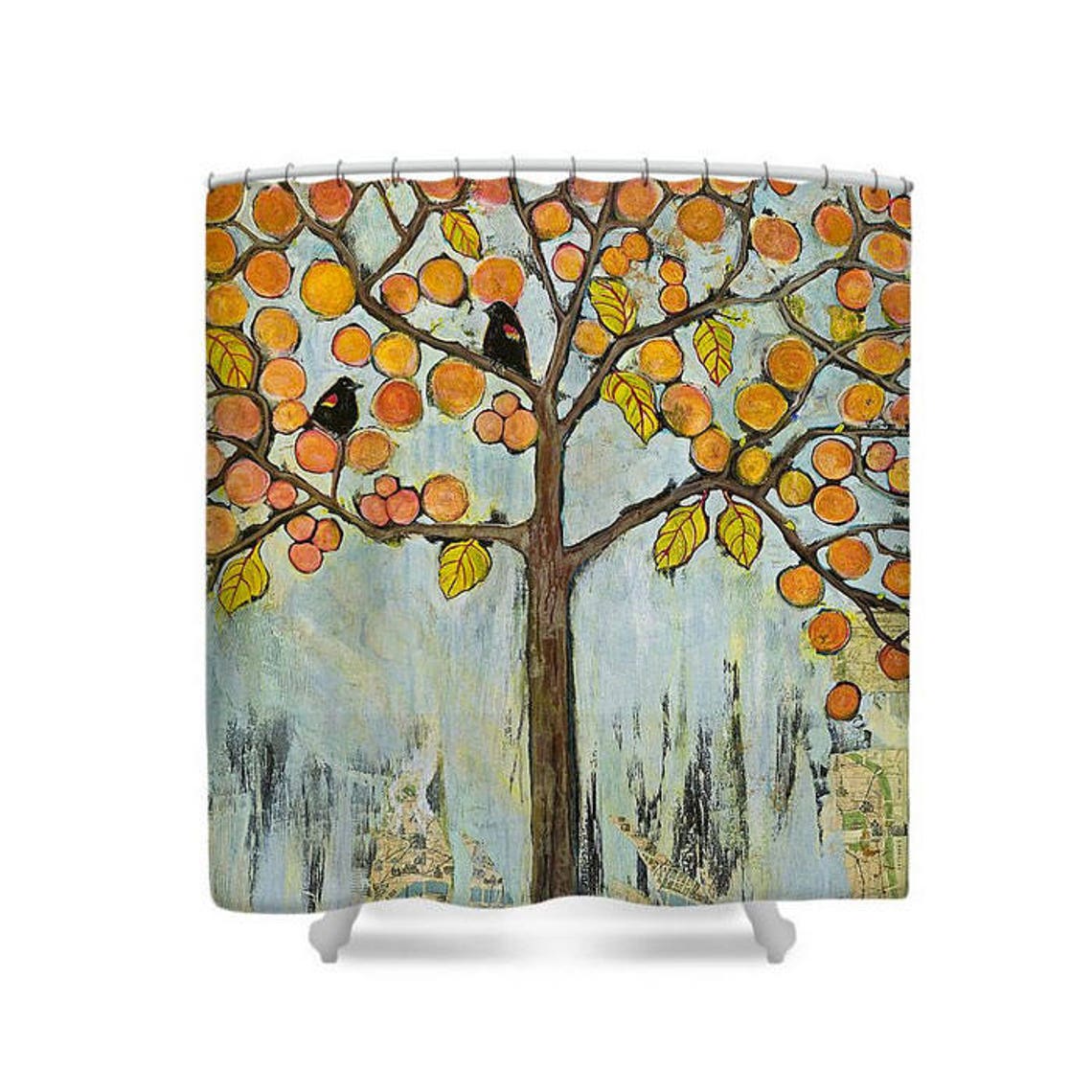 Tree Shower Curtain Tree of Life Art Rustic Farmhouse - Etsy