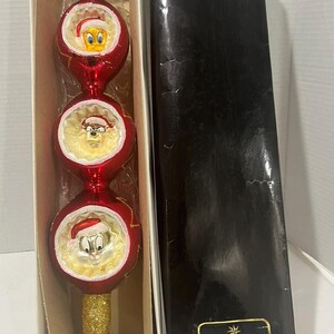 1996 CHRISTOPHER RADKO Looney Tunes WB Tree Topper -collectibles #659/ ...