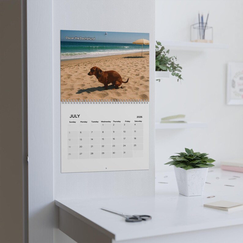 Pooping Dogs 2026 Calendar | Wall Calendar Featuring Funny Dog Photos ...
