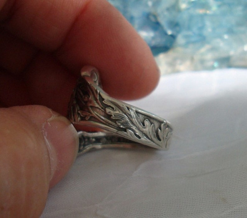 Flower Gorham Vintage Sterling Silver Spoon Ring Dmfsparkles - Etsy
