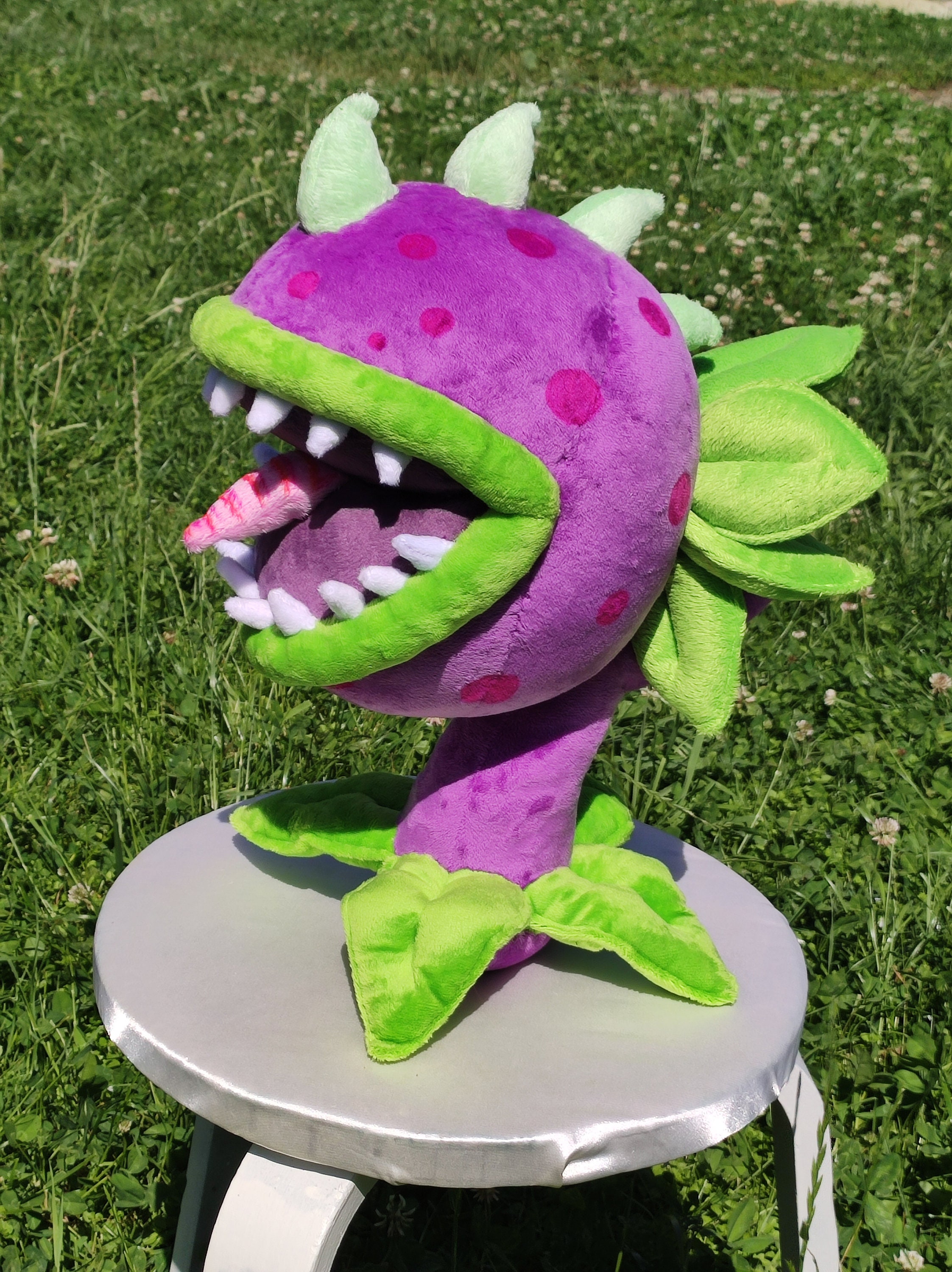 Plush Monster Flower. - Etsy