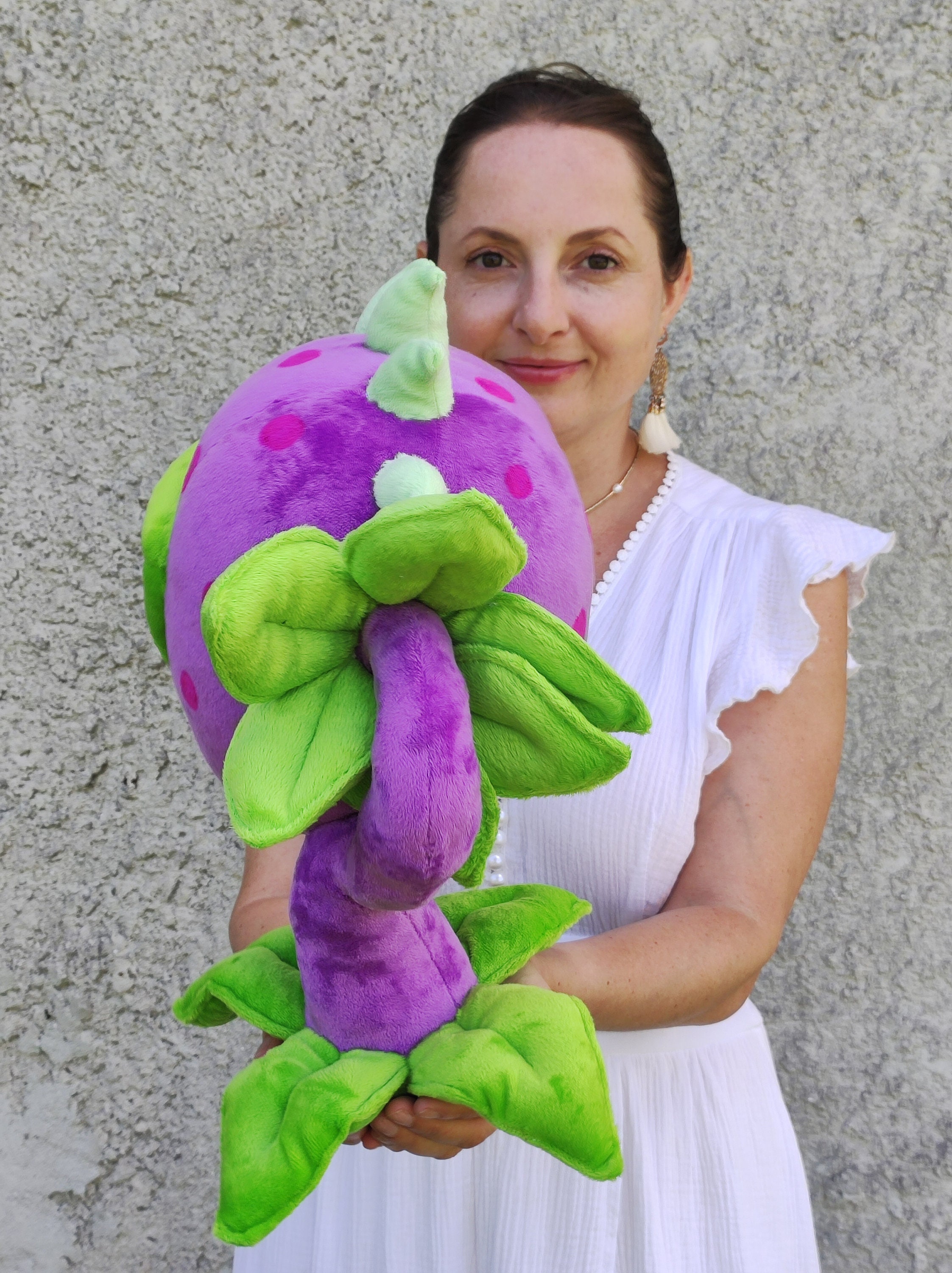 Plush Monster Flower. - Etsy