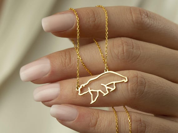 Mama bear necklace 14k gold store