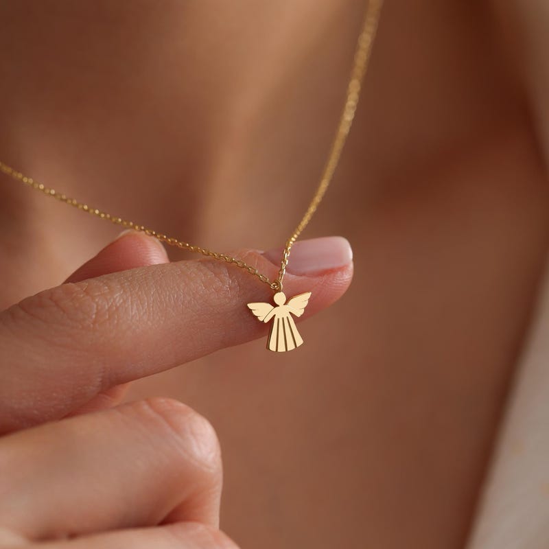 Angel Necklace - Etsy