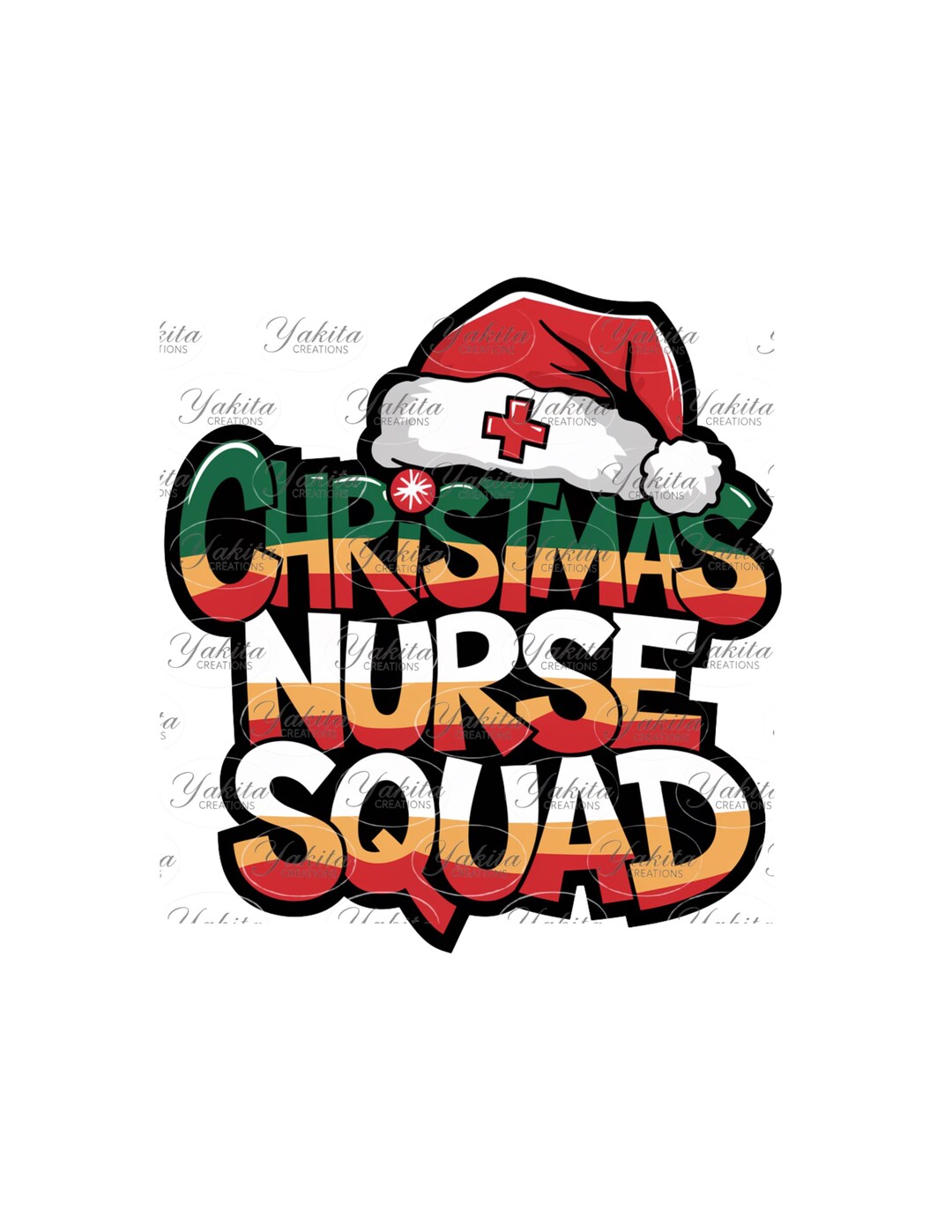 Christmas Nurse, PNG, Christmas Nurse Squad PNG, Nurse Christmas Shirt ...