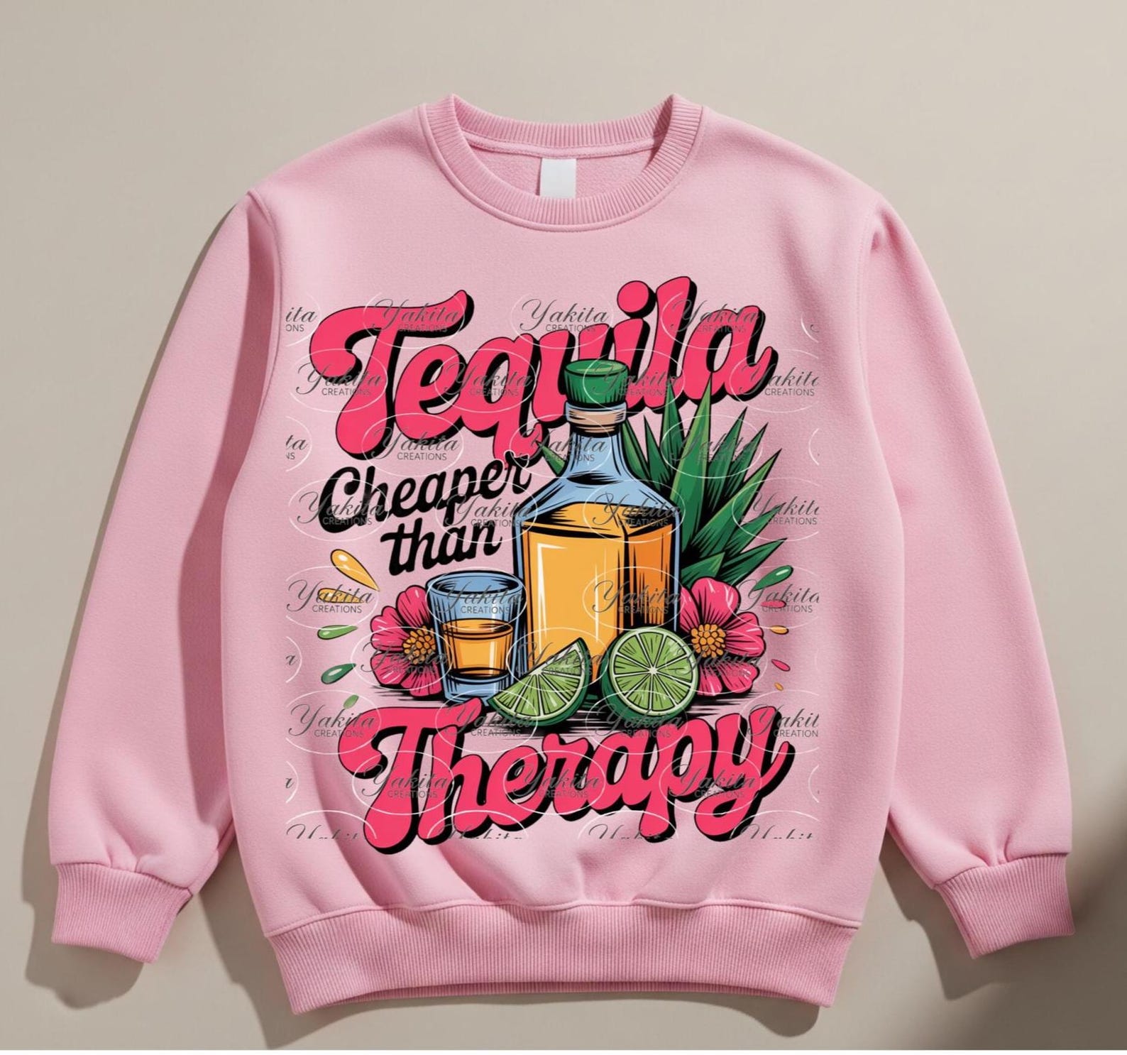Therapy PNG: Retro Tequila Lover Digital Download - Etsy