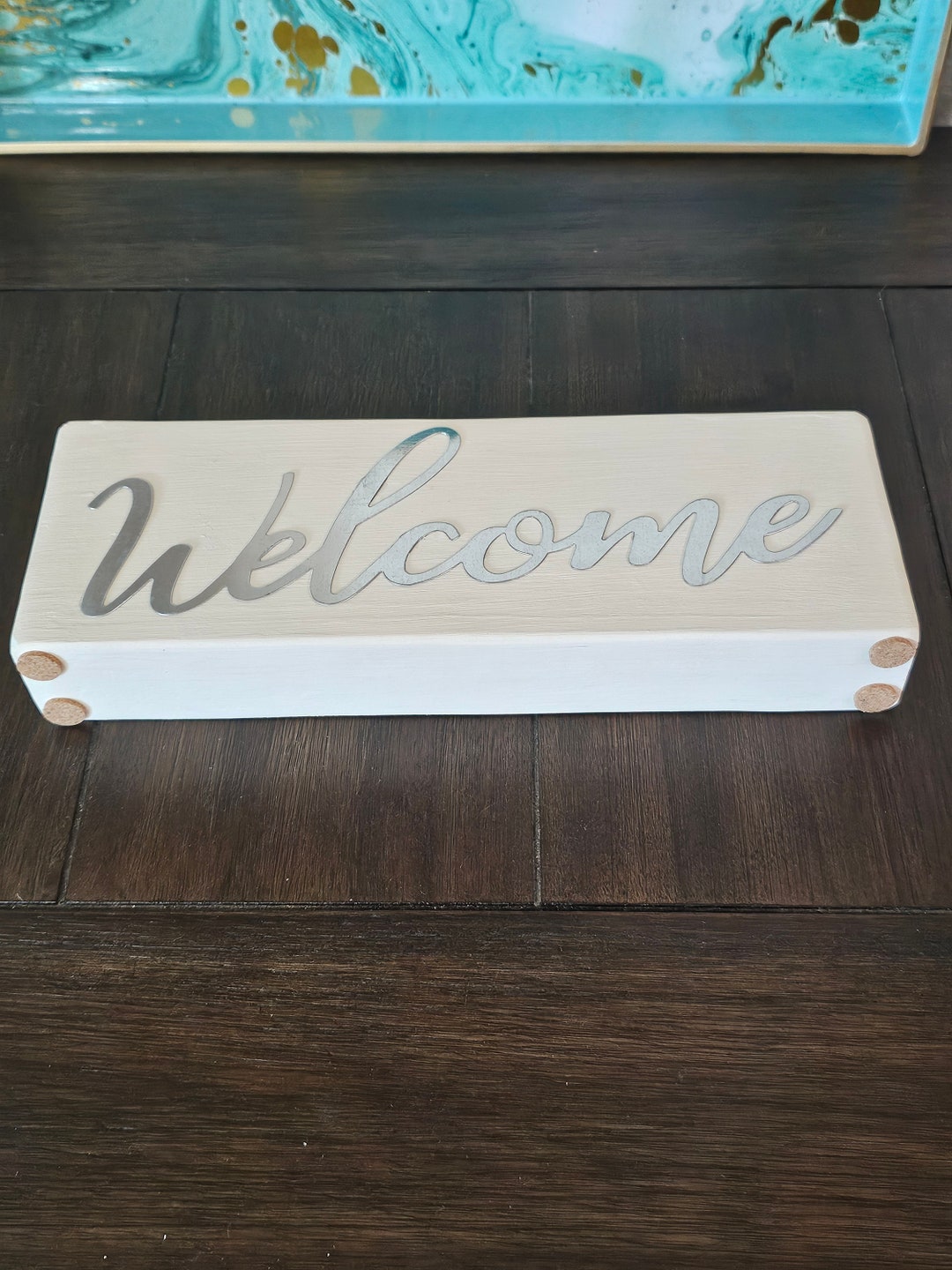 Welcome Wood Message Board - Etsy