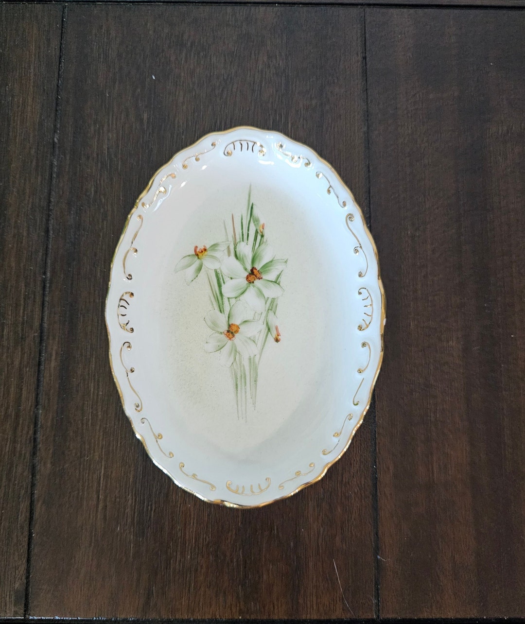 Vintage Hand-painted Minton China Dish - Etsy