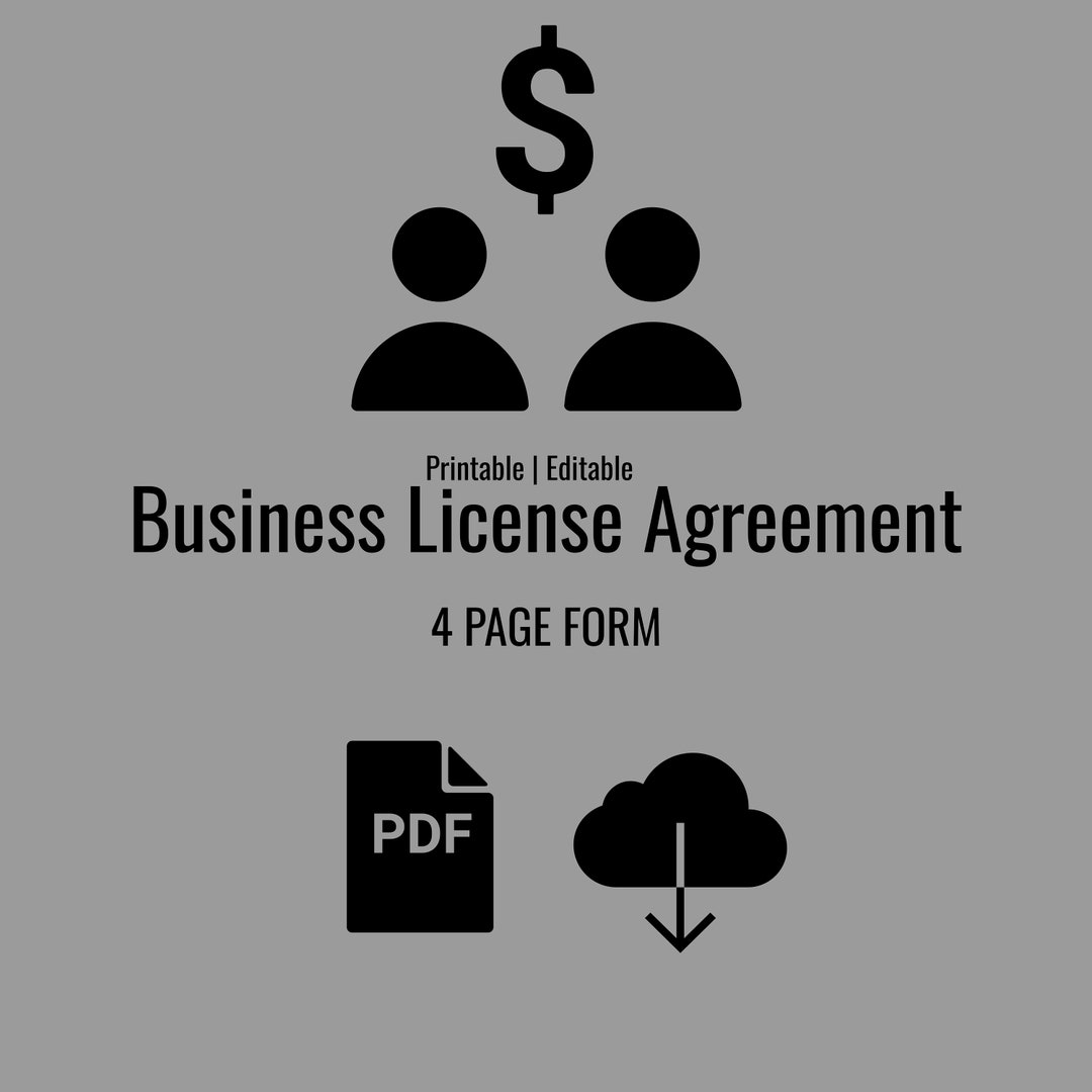 Start Strong: Get Your Official Business License Hassle-free Printable ...