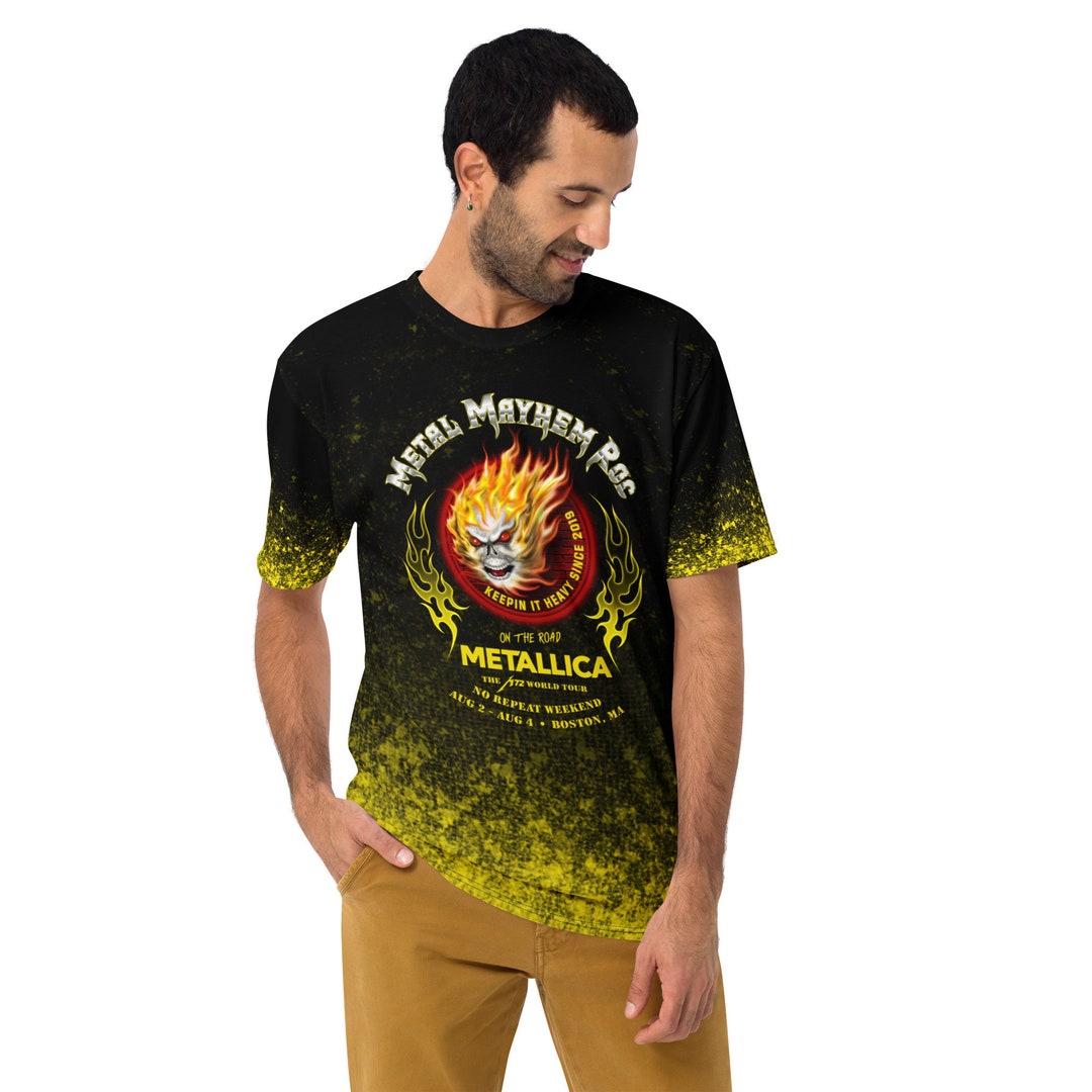 Metal Mayhem ROC Exclusive Metallica No-repeat Weekend Concert Shirt ...