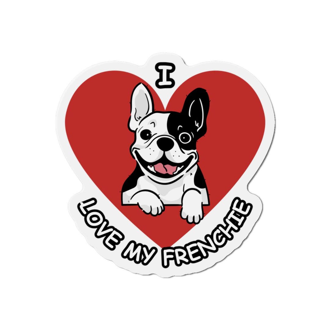 Frenchie Die-cut Magnet - Etsy