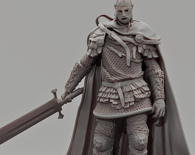 Bell Bearing Hunter Miniature, Elden Ring Inspired, Dnd RPG Figure - Etsy