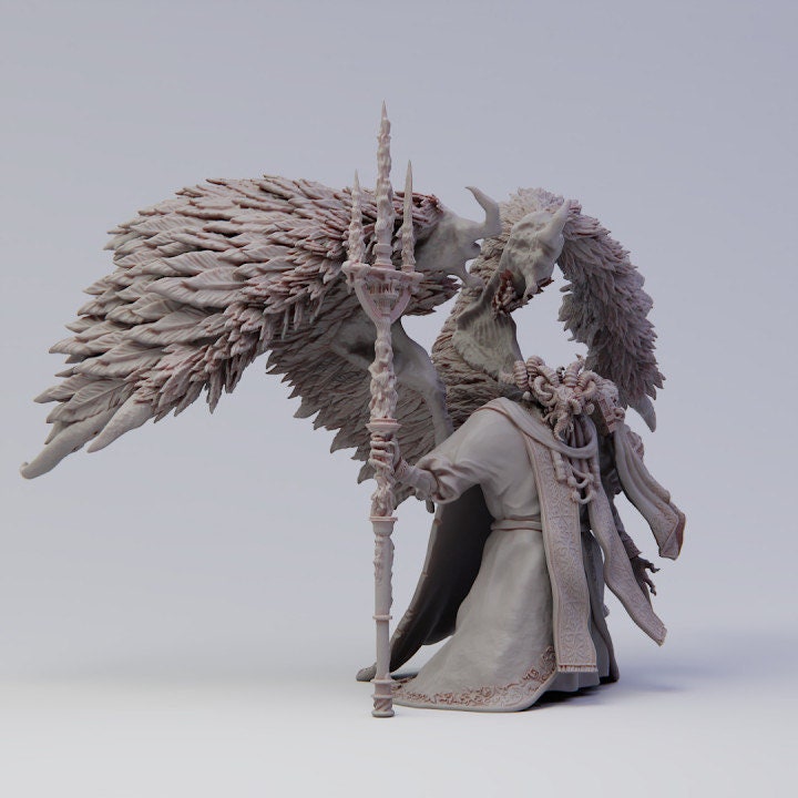 Blood Lord, Mohg Elden Ring Inspired Printed Mini, Dungeons and Dragons ...