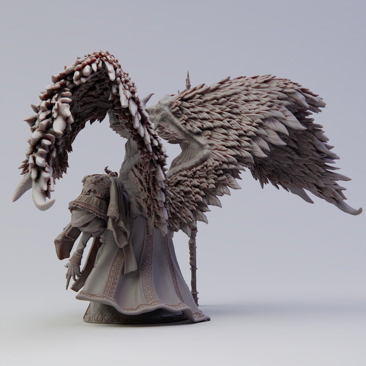 Blood Lord, Mohg Elden Ring Inspired Printed Mini, Dungeons and Dragons ...