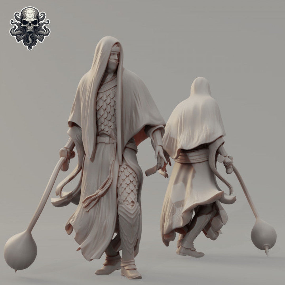 Flail Mage, Elden Ring Inspired Printed Mini, Dungeons and Dragons, Dnd ...