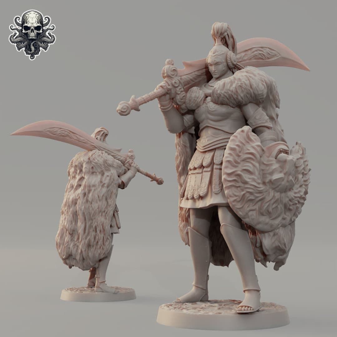 Redmane Dame, Elden Ring Shadow of the Erdtree Freya Inspired Printed ...