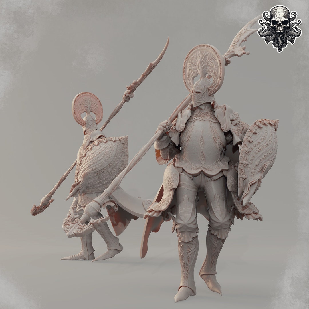 Royal Knight Lauren. Miniature Elden Ring Inspired 3D Printed Mini ...