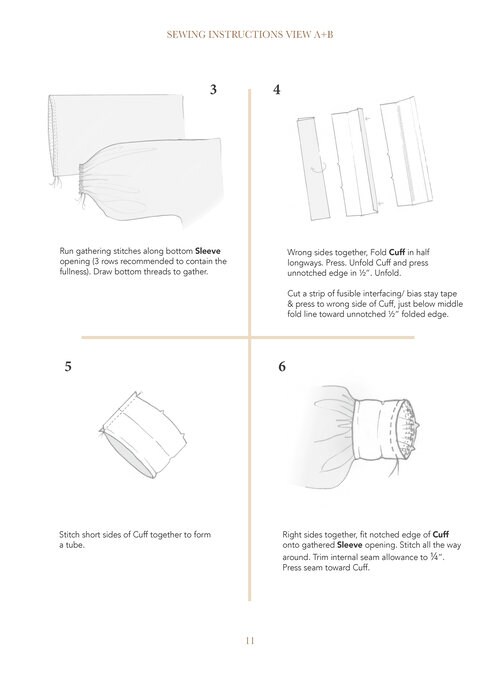 Aelwyn Dress PDF Sewing Pattern Bust 31 43 Bohemian Folk Dress - Etsy