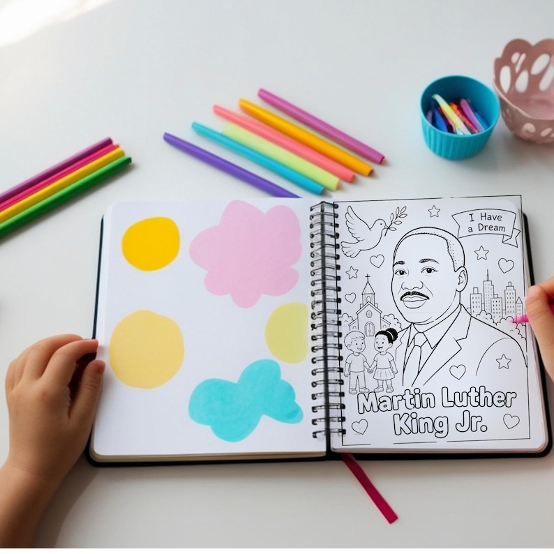 MLK Jr Activity Pack for Kids | Martin Luther King Coloring Pages ...