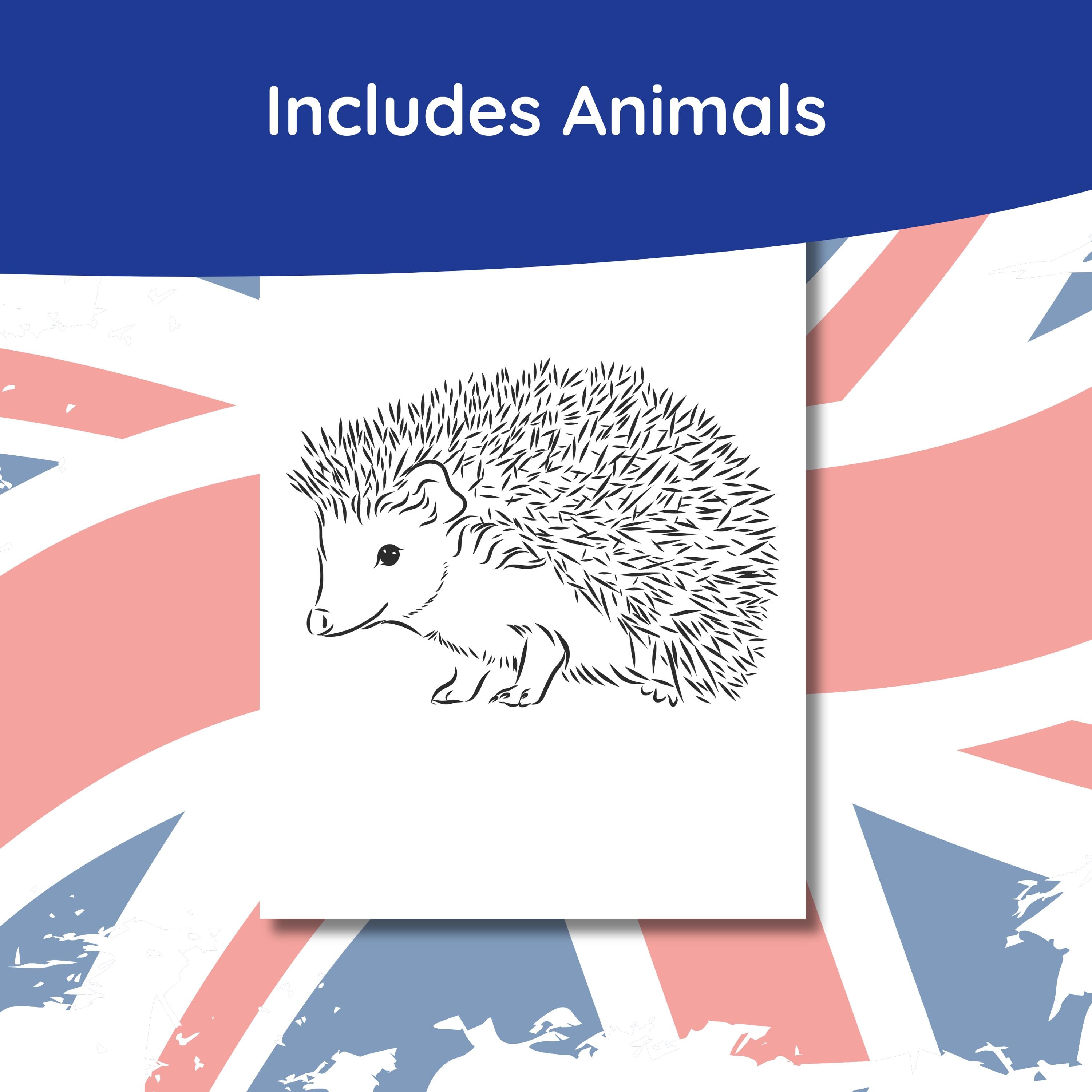 British Landmarks Coloring Pages: Fun England Activity (PDF & PNGS ...