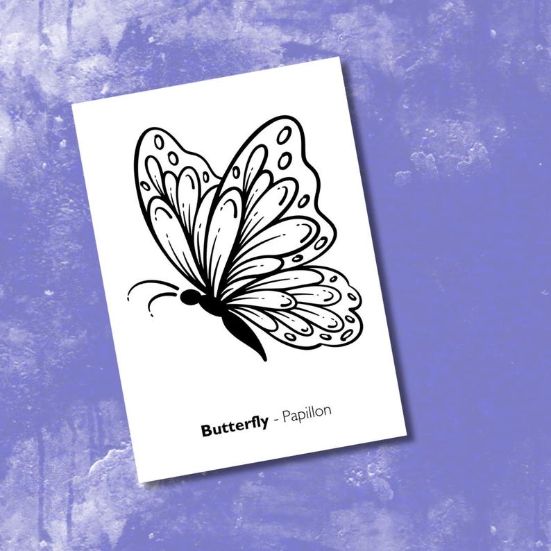 Bilingual Animal Coloring Pages for Kids | English & French Preschool ...