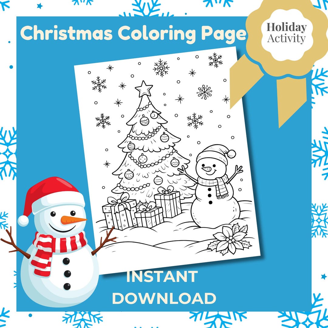 Christmas Coloring Page for Kids, Christian Christmas Activity Sheet ...