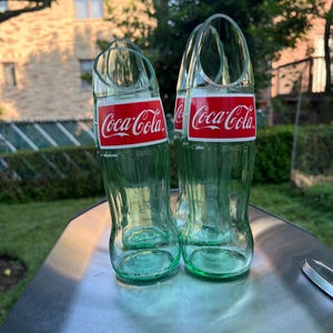 Coca Cola Vases or Centerpieces Recycled Bottles - Etsy