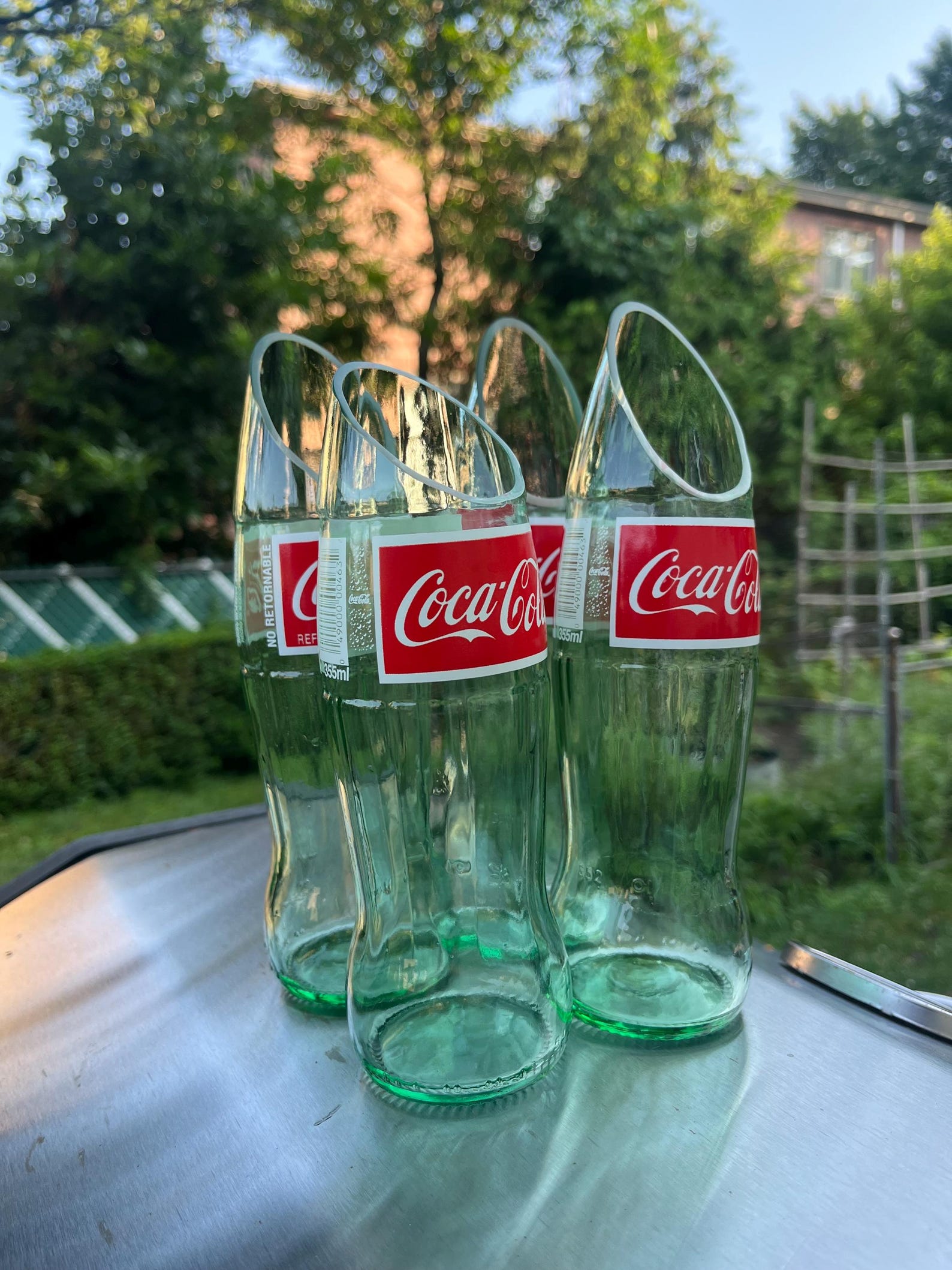 Coca Cola Vases or Centerpieces Recycled Bottles - Etsy