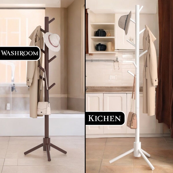 Standing Coat Rack - Etsy