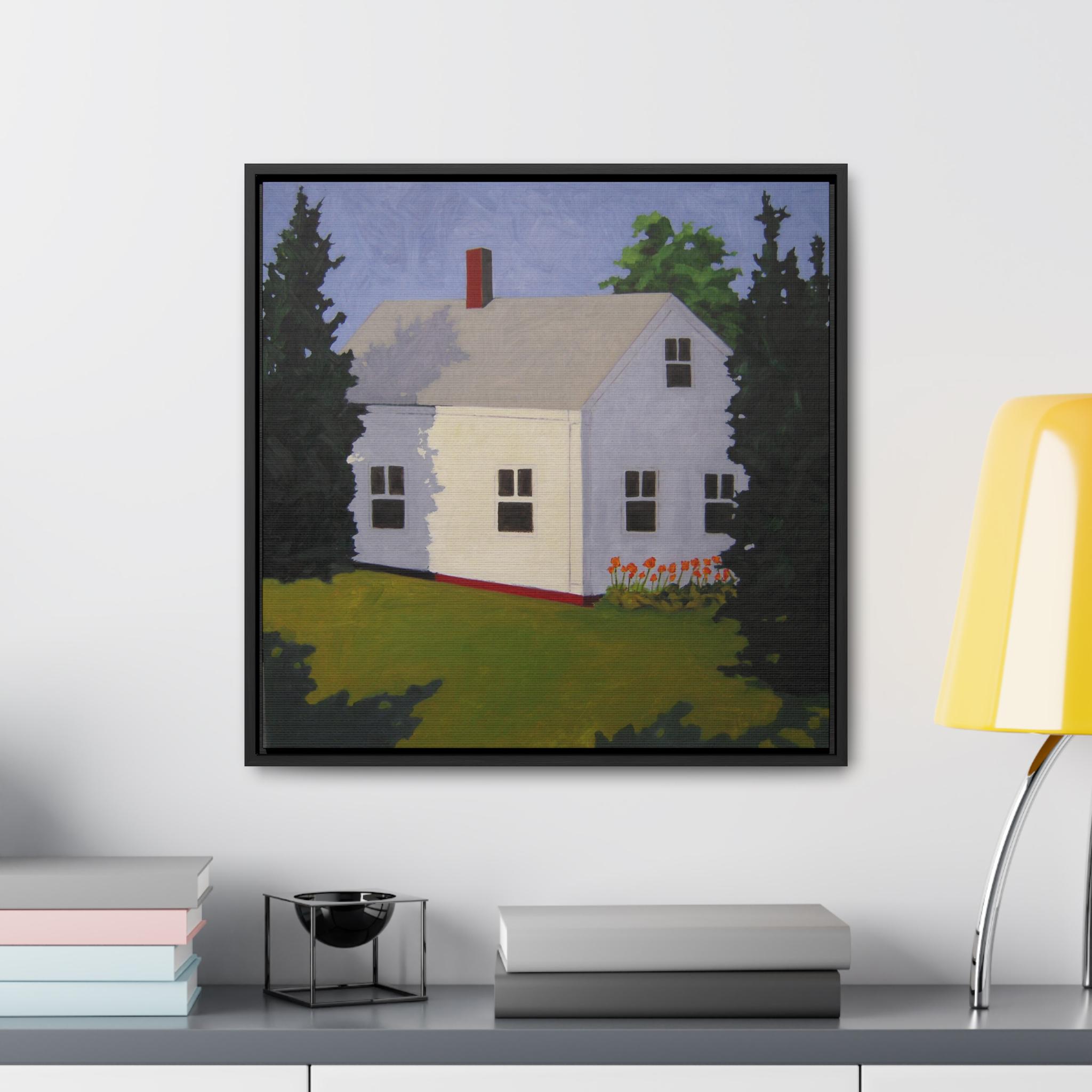 Home on Cape Cod – Fine Art Canvas Print | Coastal Wall Art | Vintage ...