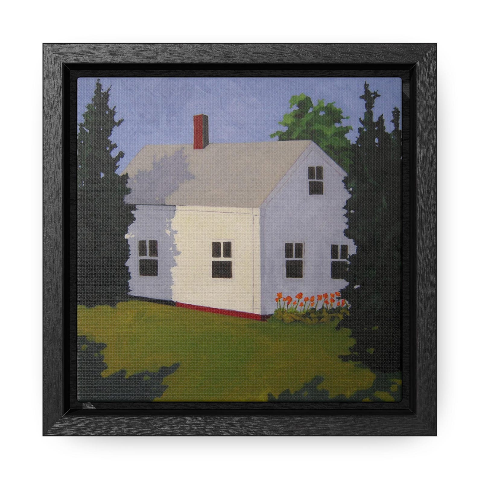 Home on Cape Cod – Fine Art Canvas Print | Coastal Wall Art | Vintage ...
