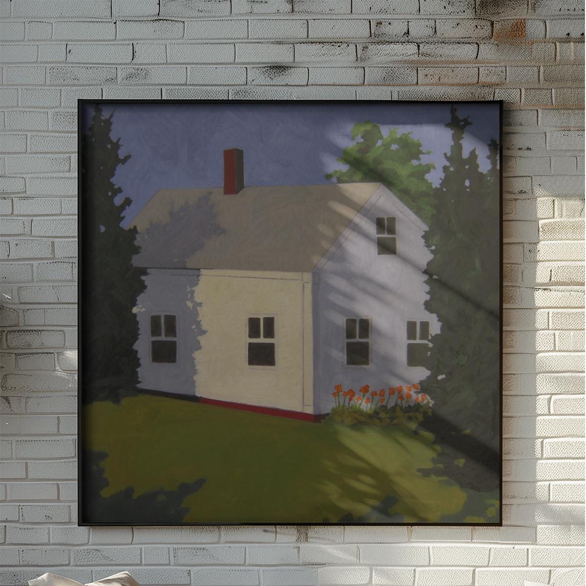 Home on Cape Cod – Fine Art Canvas Print | Coastal Wall Art | Vintage ...