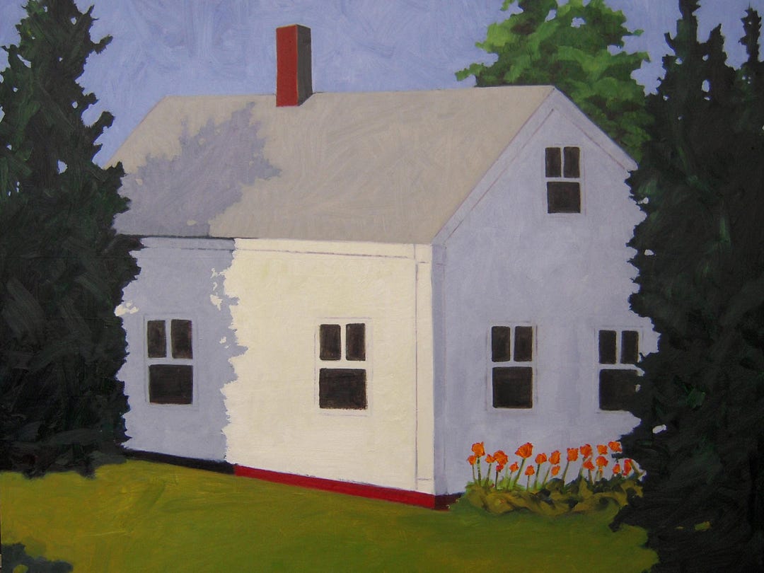 Home on Cape Cod – Fine Art Canvas Print | Coastal Wall Art | Vintage ...