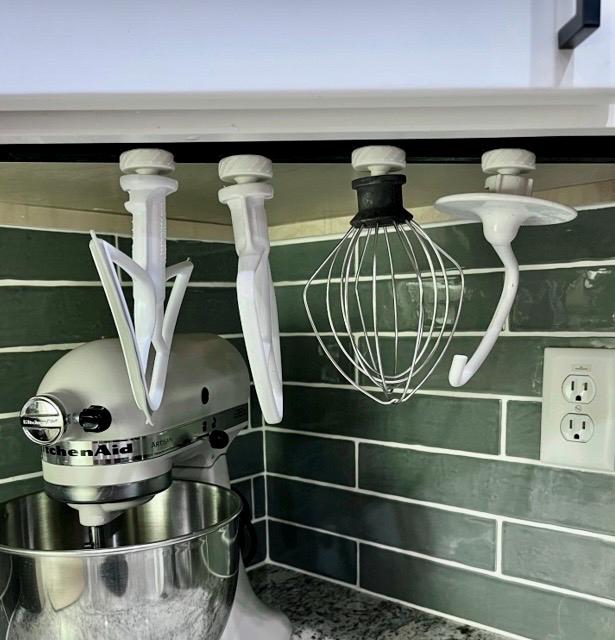 MAGNETIC Kitchenaid Mixer Attachment Storage - Fully Customizable Under ...