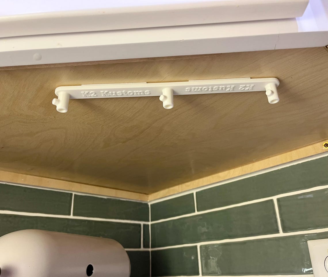 Kitchenaid Mixer Attachment Storage Rack - Hanging Organizer for 3 or 4 ...