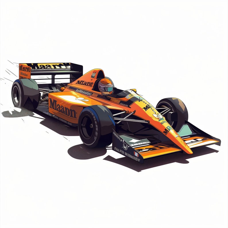 Vintage to Modern Motor GP Racing Cars Collection: 1950s to 2020s ...