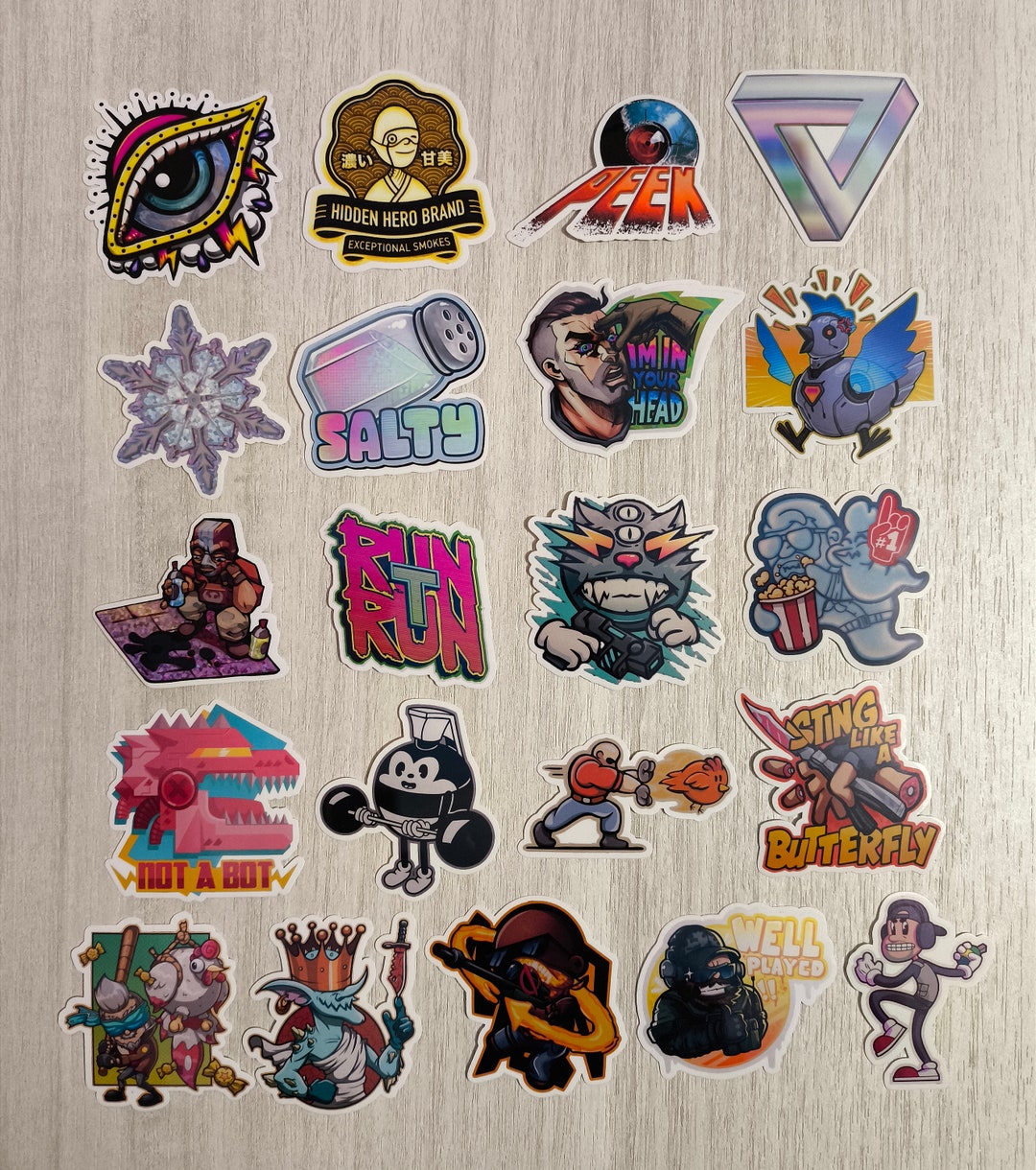 Real Life Counter Strike 2 Stickers - IRL CS2 Stickers - Espionage ...