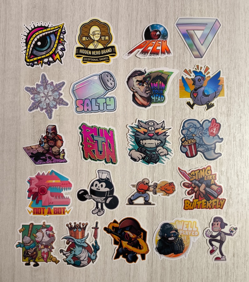 Real Life Counter Strike 2 Stickers - IRL CS2 Stickers - Espionage ...