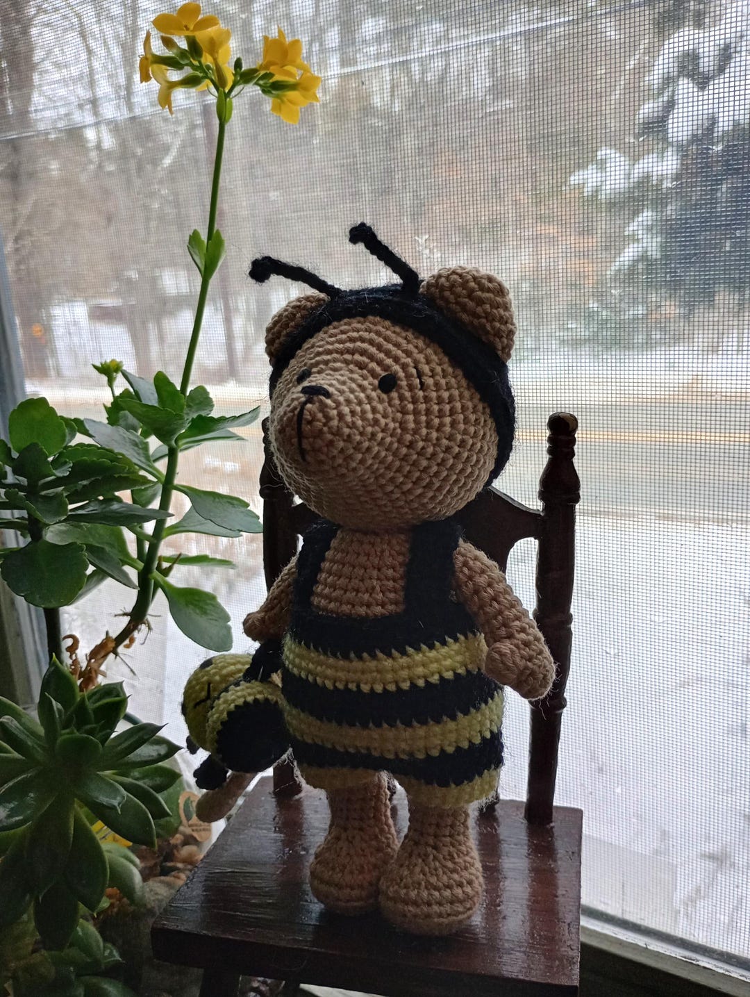 Barry the Buzzing Bee Bear | Crochet Pattern | Bear, Bee Costume & Mini ...