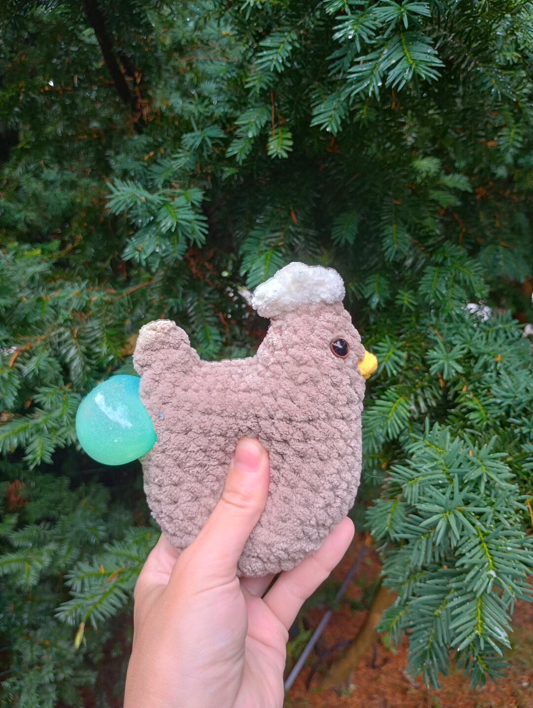 Gus the (pop Out) Stress Ball Chicken Crochet Pattern Tutorial With ...