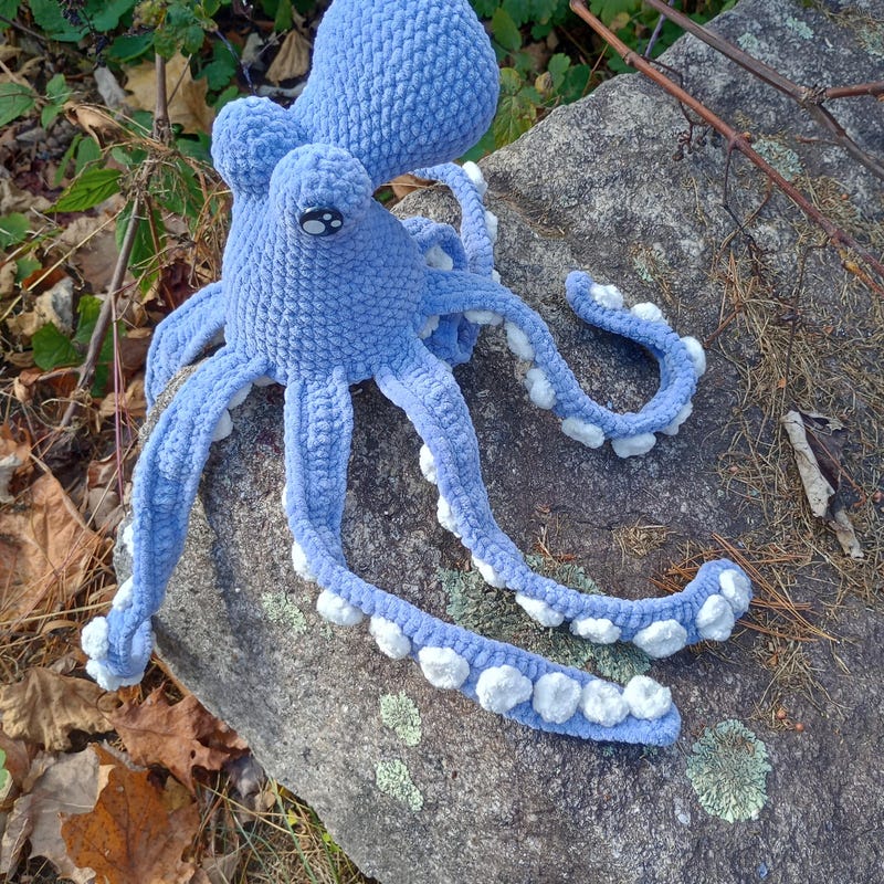 Realistic Octopus Crochet Pattern - Etsy