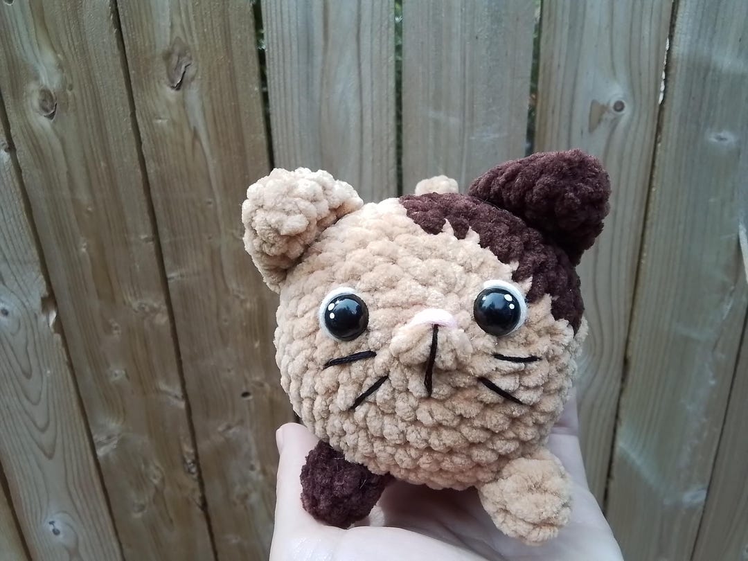 Crochet Pattern, Stress Ball Cat, Funny Fart Squeeze Toy - Etsy