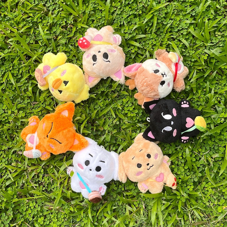 ENHYPEN 10 Cm En-moji Dolls (ON HAND) | Kpop | Soft Fluffy Animal ...