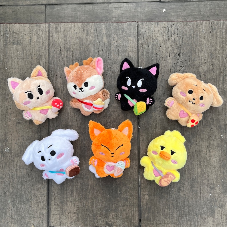 ENHYPEN 10 Cm En-moji Dolls (ON HAND) | Kpop | Soft Fluffy Animal ...