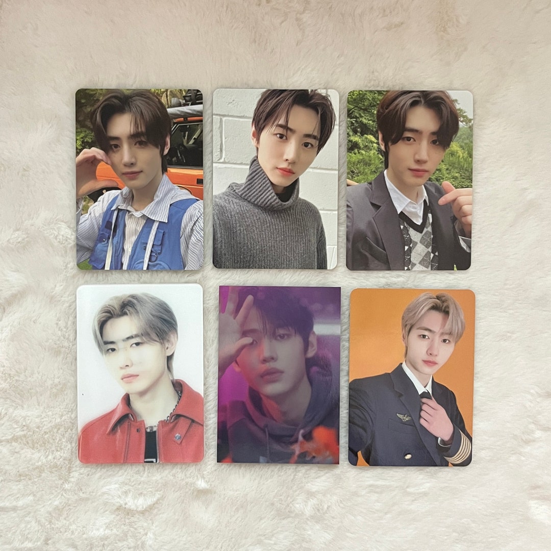 ENHYPEN SUNGHOON Engene Membership Kit Photocards on Hand Kpop Hybe ...