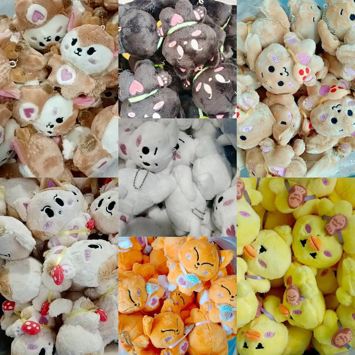 ENHYPEN 10 Cm En-moji Dolls (ON HAND) | Kpop | Soft Fluffy Animal ...
