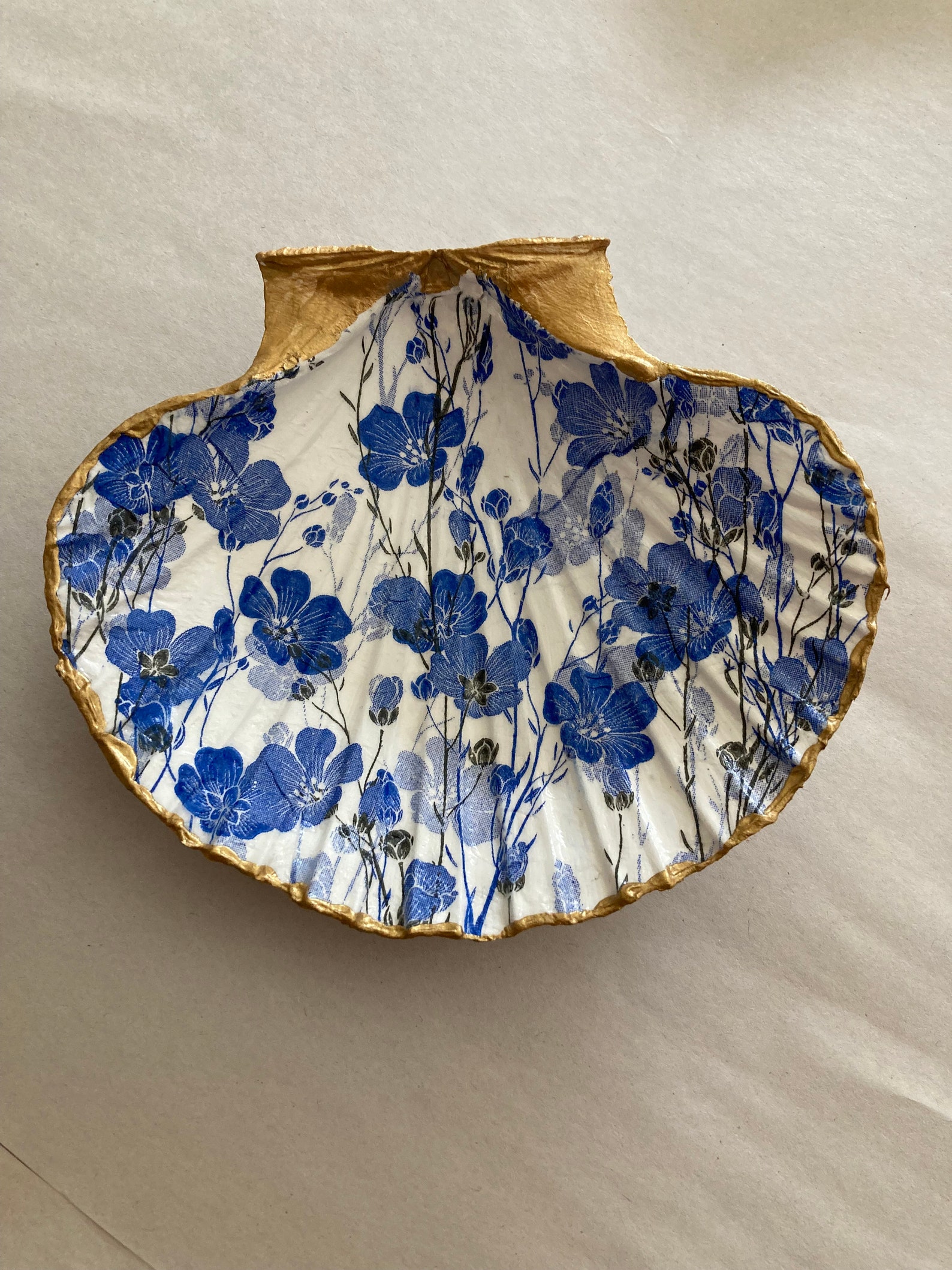 Decoupage Clam Shells - Etsy