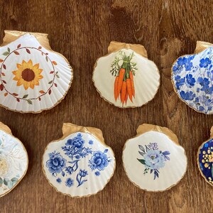 Decoupage Clam Shells - Etsy