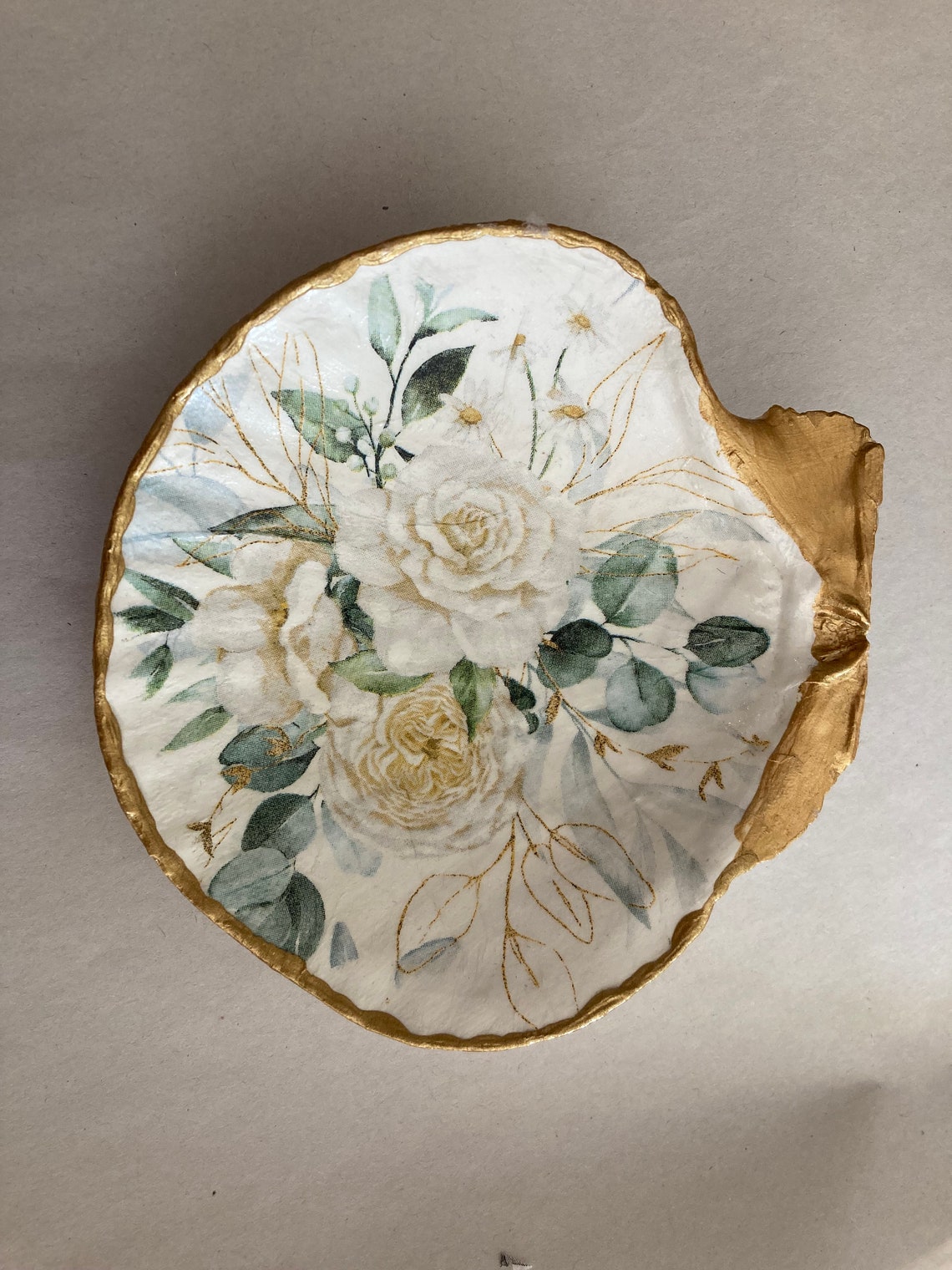 Decoupage Clam Shells - Etsy